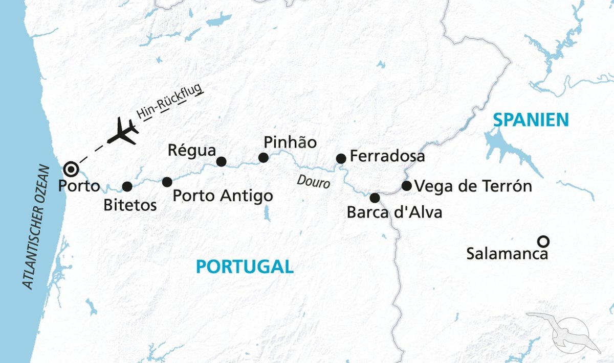 Portugal und der Douro: Porto – Régua - Vega de Terrón - Barca d'Alva ...